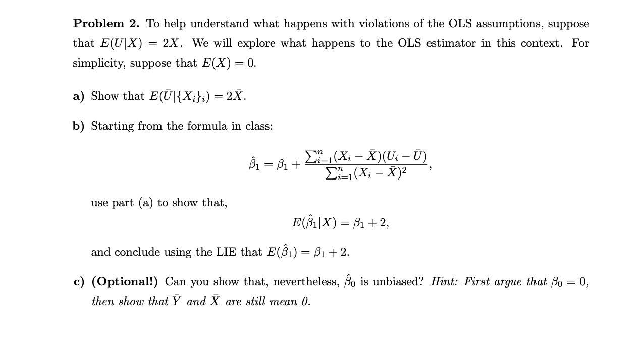 Solved Problem 2. To help understand what happens with | Chegg.com