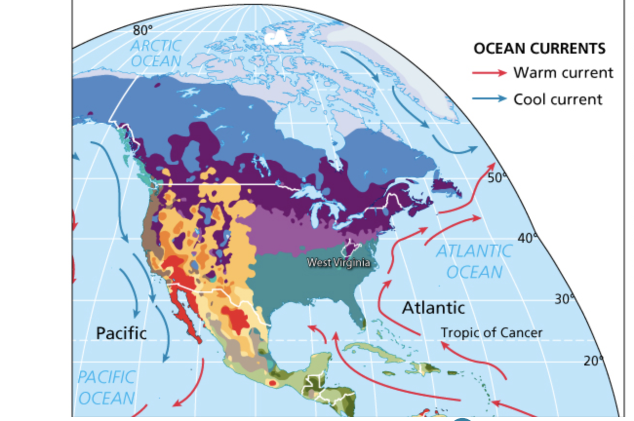 Solved Part C - Factors Controlling Climate Distribution | Chegg.com