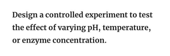 Solved Design a controlled experiment to test the effect of | Chegg.com