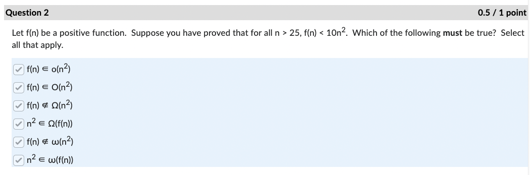 Solved Let f(n) be a positive function. Suppose you have | Chegg.com