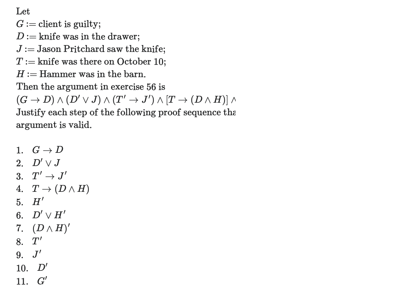 Solved write justifications for all of the lines plz | Chegg.com