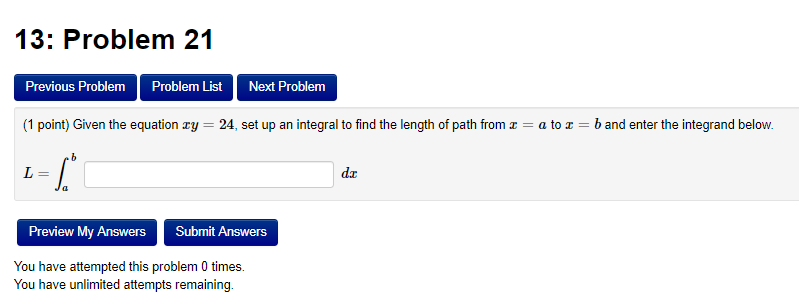 Solved 13: Problem 21 Previous Problem Problem List Next | Chegg.com