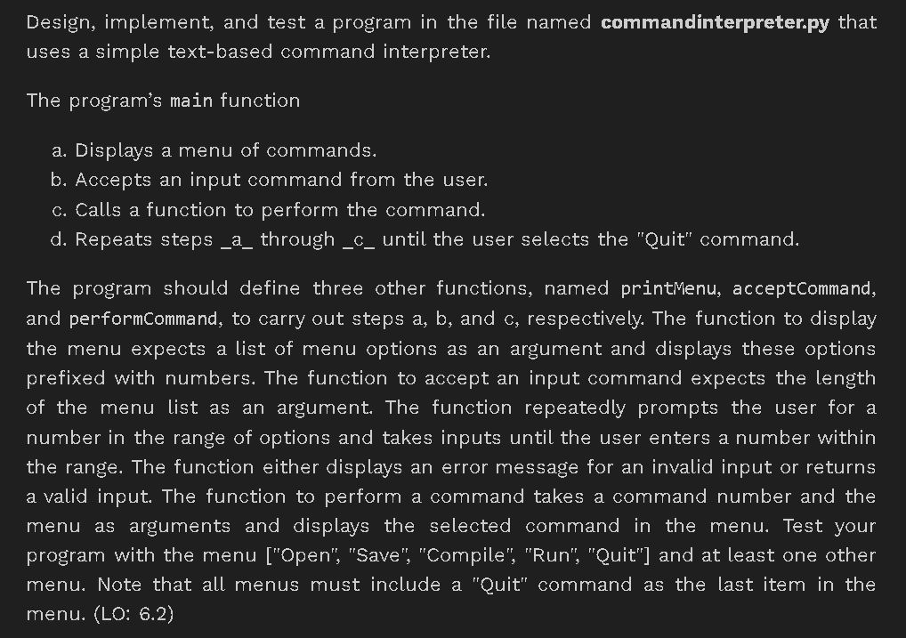[Solved]: Design, implement, and test a program in the file