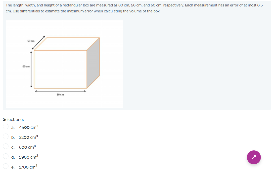 Solved The length, width, and height of a rectangular box | Chegg.com