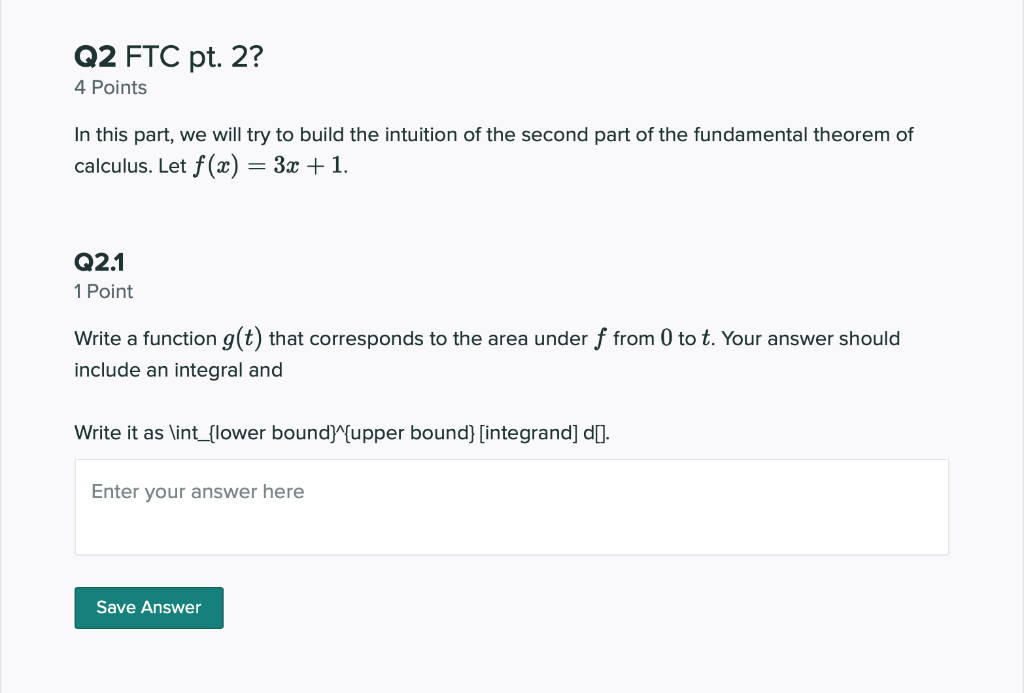 Solved Q2 FTC pt. 2? 4 Points In this part, we will try to | Chegg.com