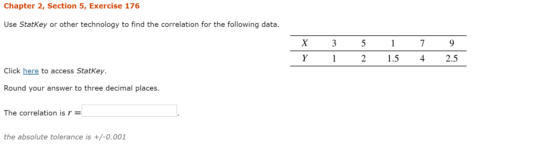 Solved Chapter 2 Section 5 Exercise 176 Use Statkey Or 0679
