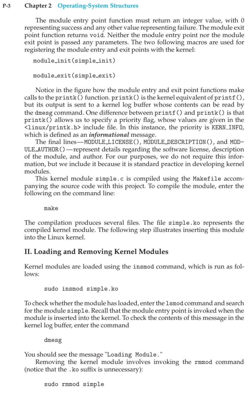Solved Chapter 2 Operating-System Structures izes the . | Chegg.com