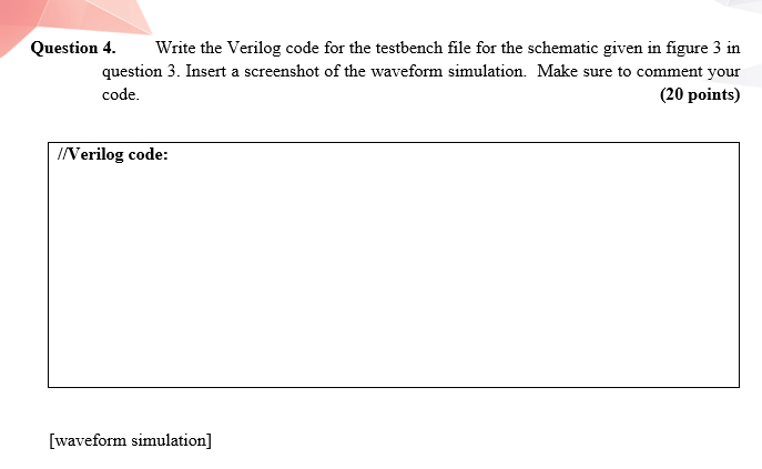 Solved Answer the following questions Ior the given logic | Chegg.com