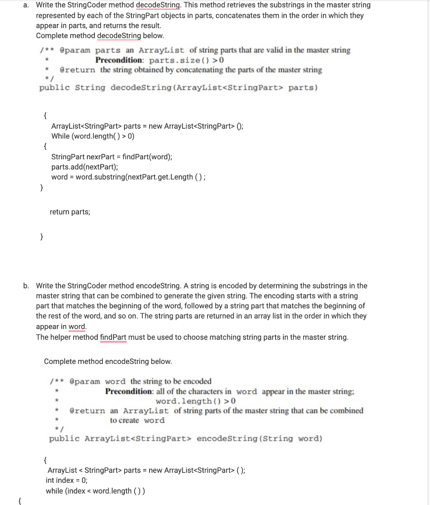 I already complete all the code and I just need you | Chegg.com