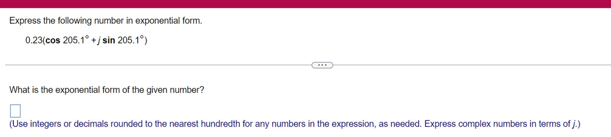 Solved Express the following number in exponential | Chegg.com