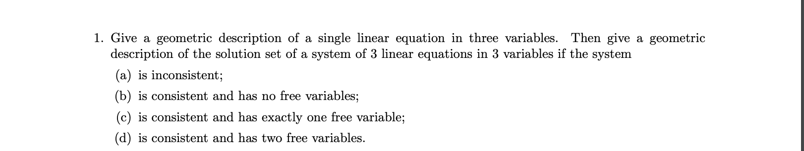 Solved This Is A Linear Algebra Problem For Each Try 
