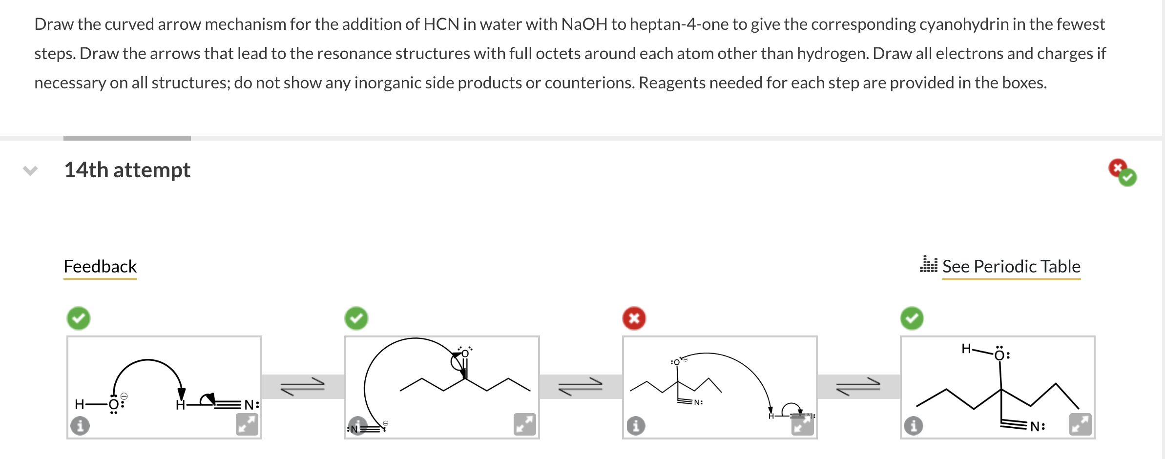 Solved Draw the curved arrow mechanism for the addition of | Chegg.com