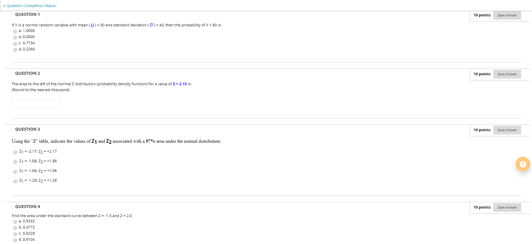 Solved Need help with my statistics homework , would be real | Chegg.com