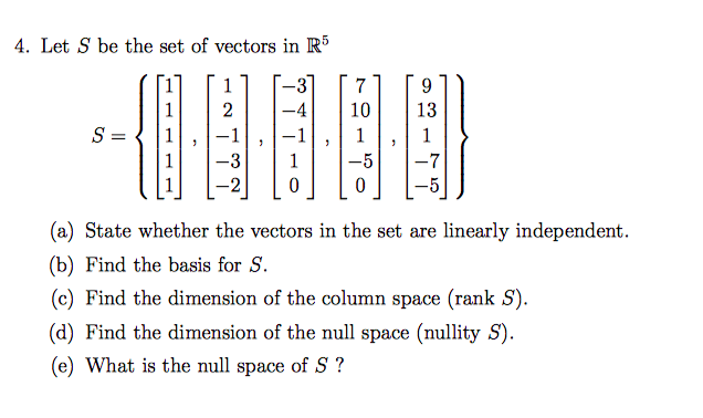Solved I am struggling to understand subspaces of vectors | Chegg.com