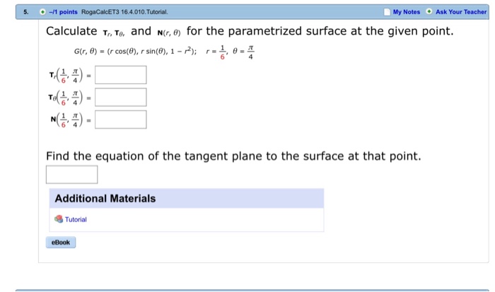 Solved Calculate T_r, T_ theta and N(r, theta) for the | Chegg.com