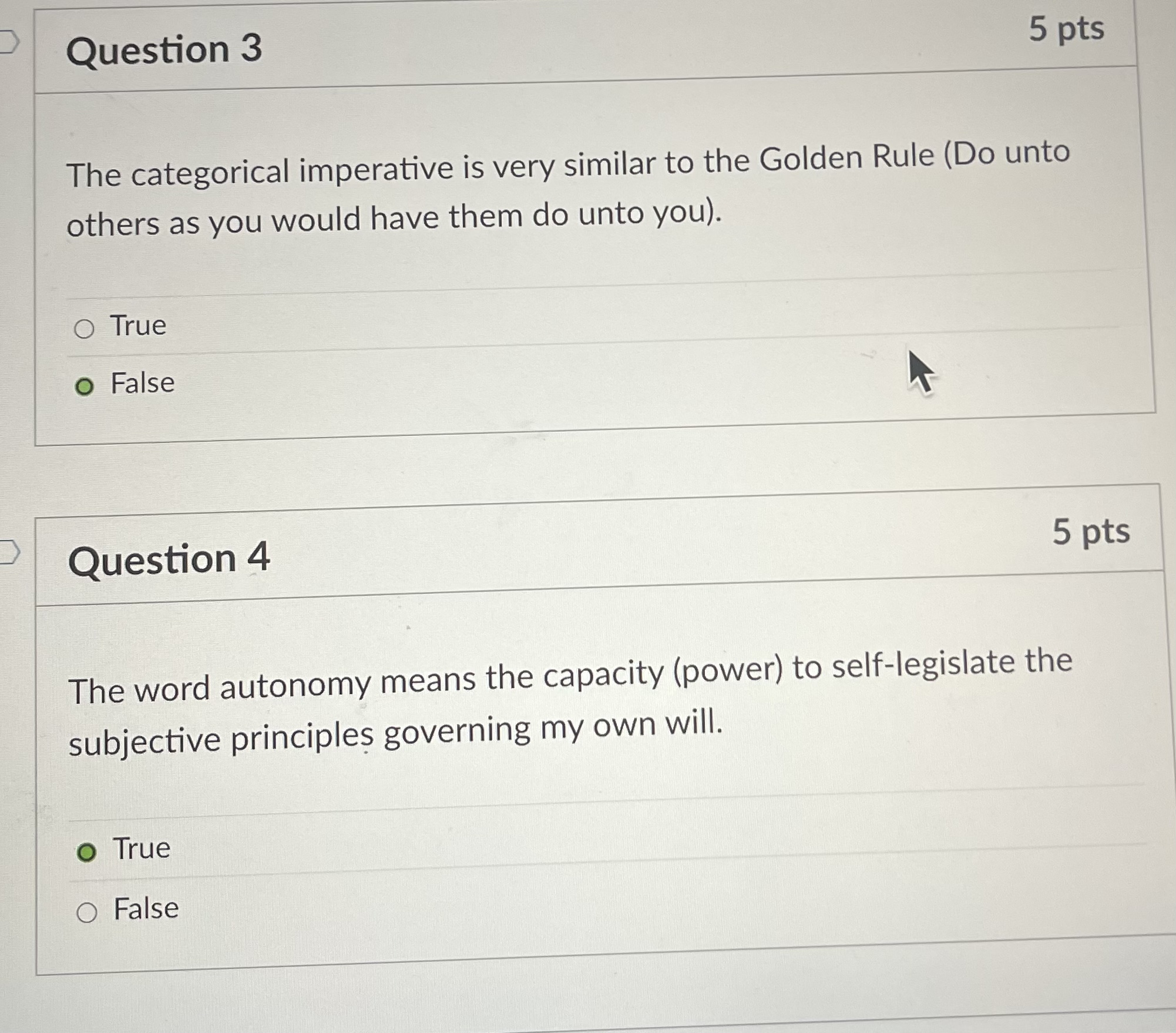 Please check my answers carefully I got 65/100 for | Chegg.com