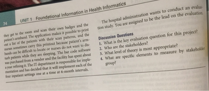 Solved 1 DISCUSSION QUESTIONS 4. Using the life cycle as a | Chegg.com