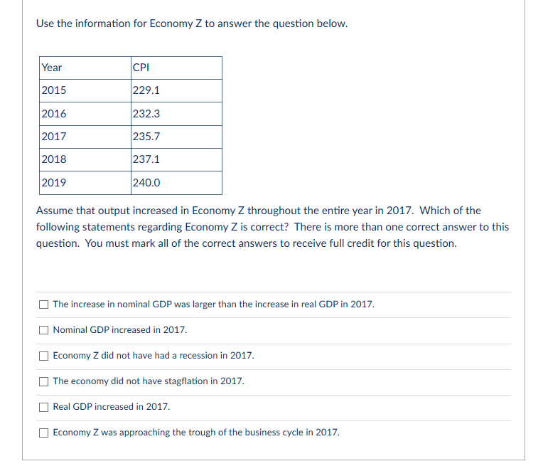 Solved Which of the following would cause the interest rate | Chegg.com