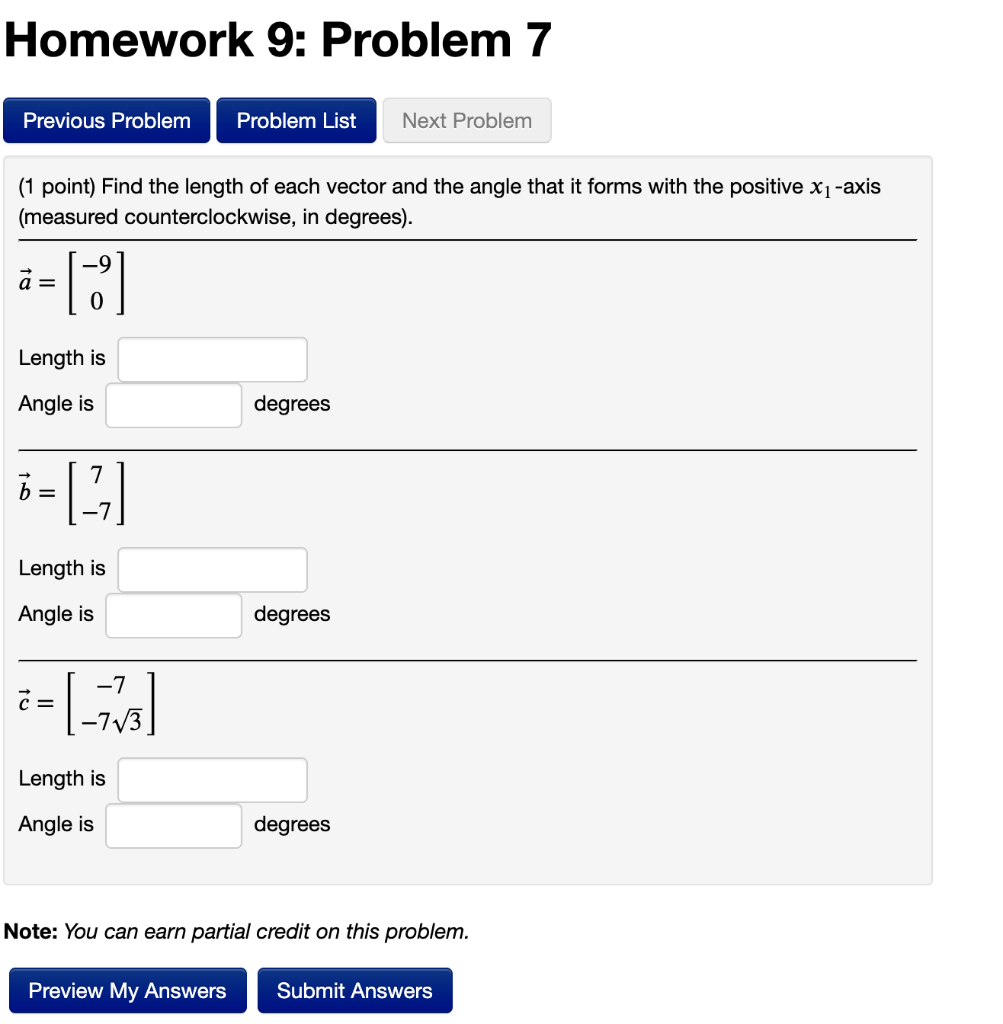 Solved Homework 9 Problem 7 Previous Problem Problem List 8945