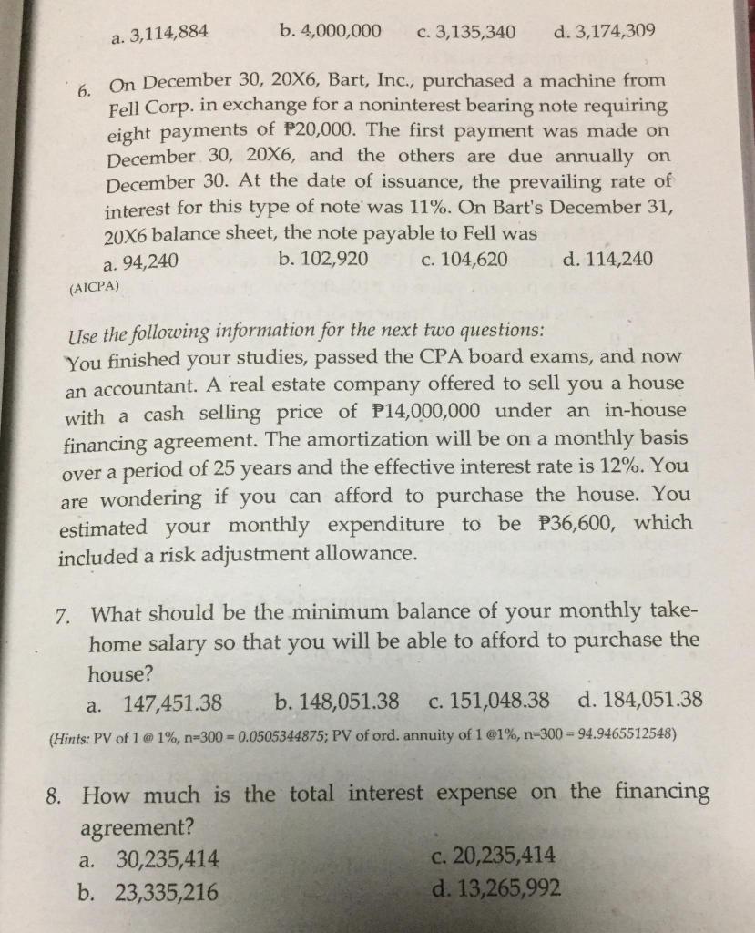 Solved (AICPA) 5. On January 1, 20x1, RELISH TASTE Co. | Chegg.com