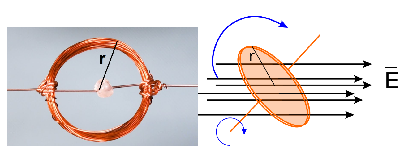 Solved An electric generator rotates a circular coil like | Chegg.com