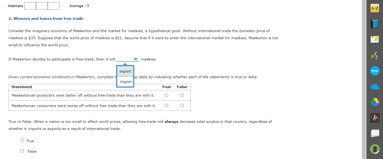 Solved Consider the imaginary economy of Meekerton and the | Chegg.com