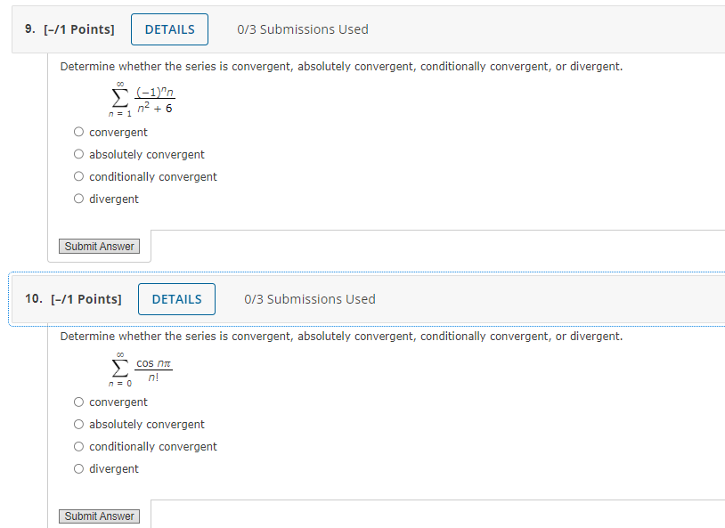 Solved Determine whether the series is convergent, | Chegg.com