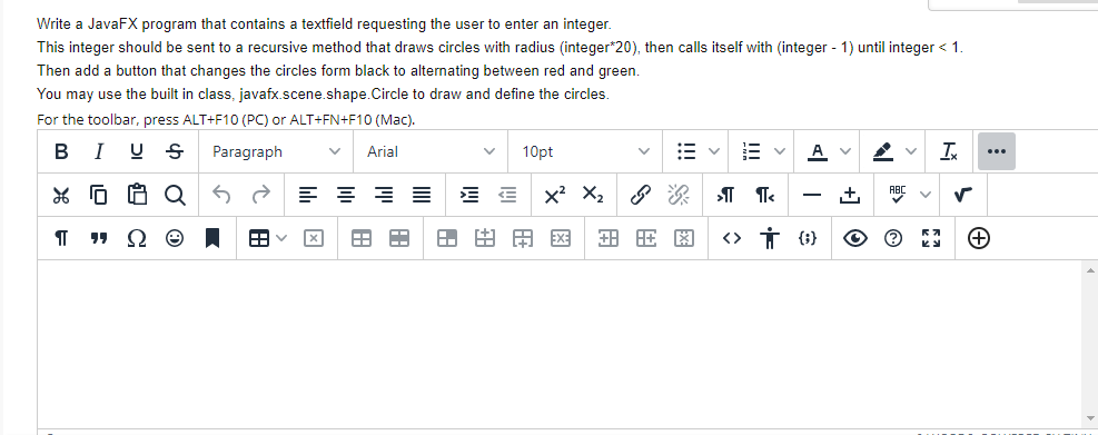Solved Write a JavaFX program that contains a textfield | Chegg.com
