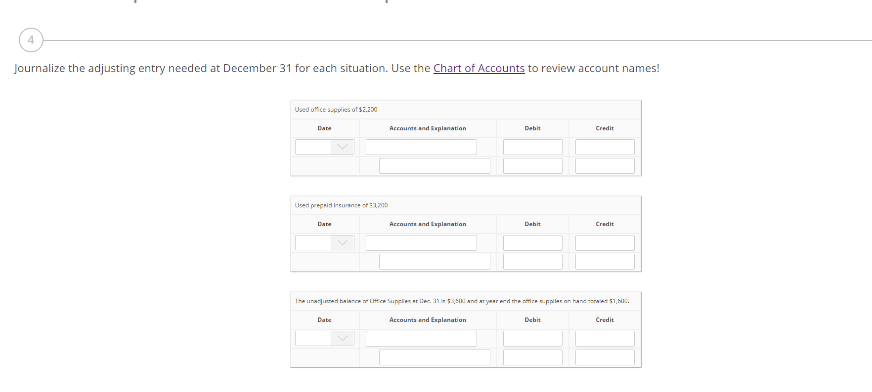 Solved Read each scenario, decide whether the company is | Chegg.com