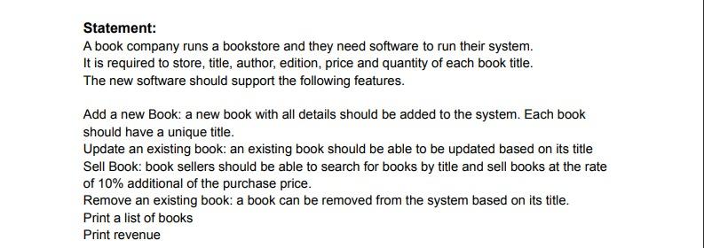 Solved Write the following paragraph in JAVA ( OBJECT | Chegg.com