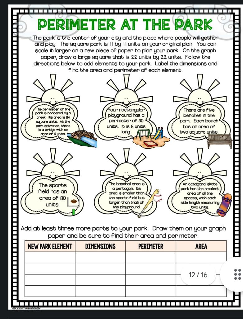 The park is the center of your city and the place | Chegg.com