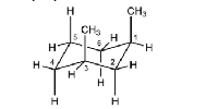 Solved The chair structure of cis-1,3-dimethylcyclohexane is | Chegg.com
