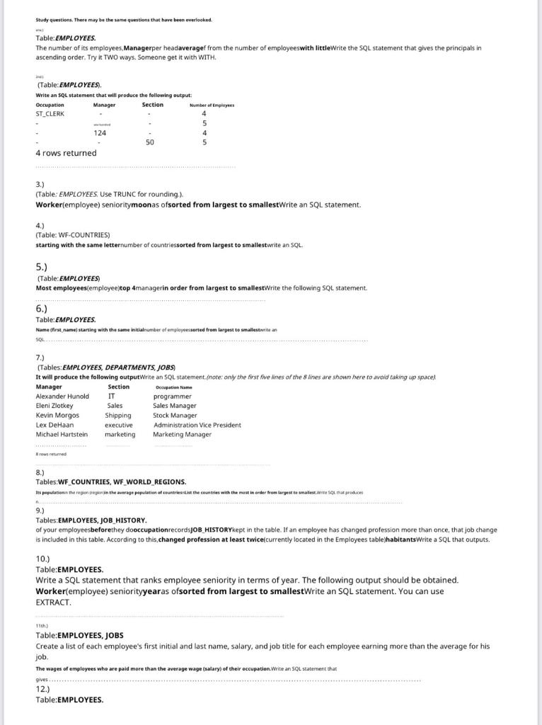 Study questions. There may be the same questions that | Chegg.com