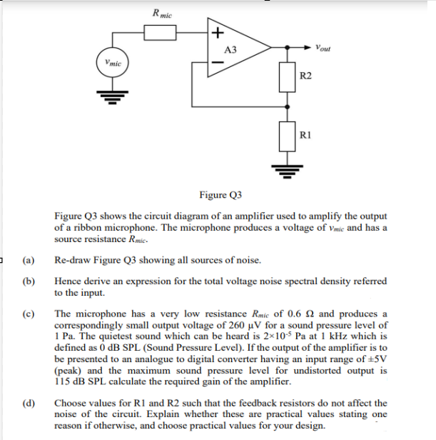 Solved Figure Q3 Figure Q3 shows the circuit diagram of an | Chegg.com