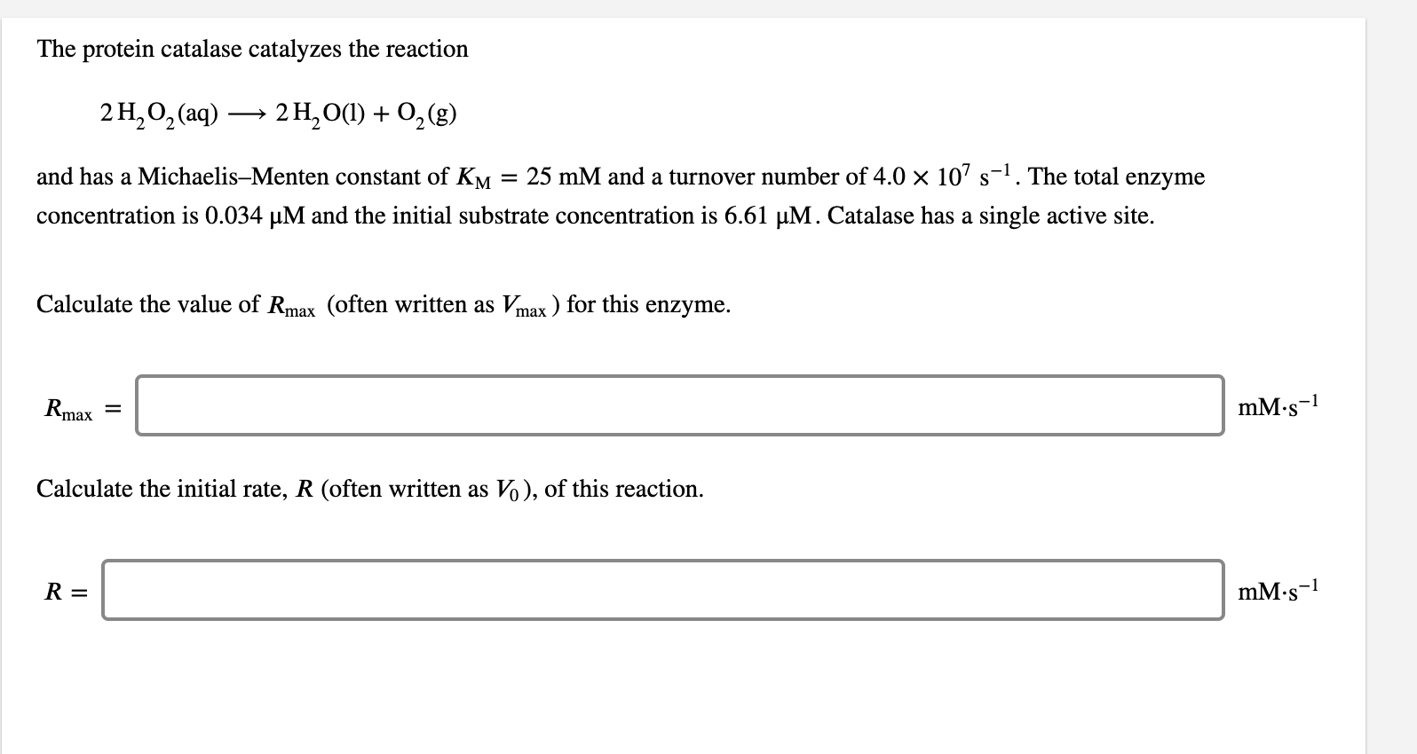Solved 10.) One way of expressing the rate at which an | Chegg.com