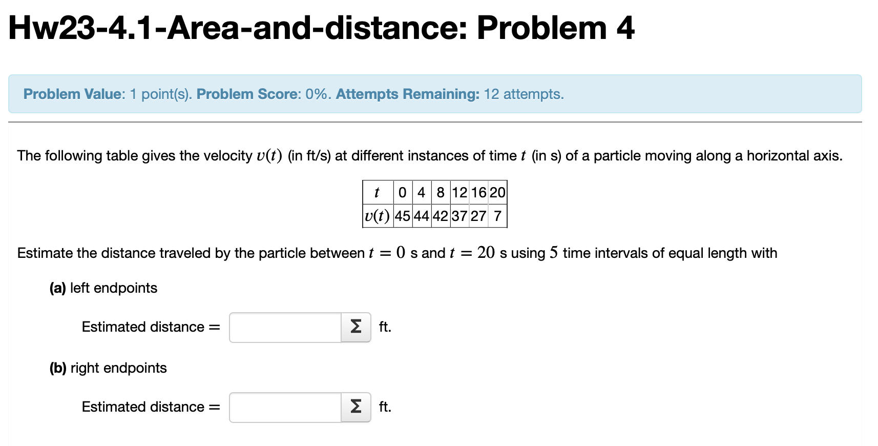 Solved Hw23-4.1-Area-and-distance: Problem 4 Problem Value: | Chegg.com