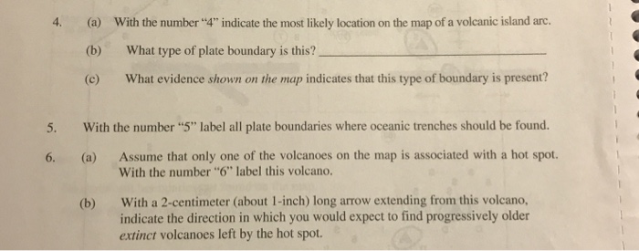 Solved EXERCISE 33: Plate Tectonics Name EXERCISE 33 | Chegg.com