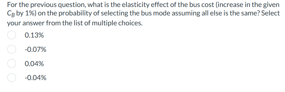 Solved The utility functions of three modes are given as | Chegg.com