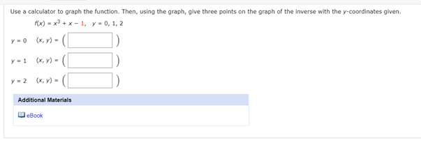 Solved Use a calculator to graph the function. Then, using | Chegg.com