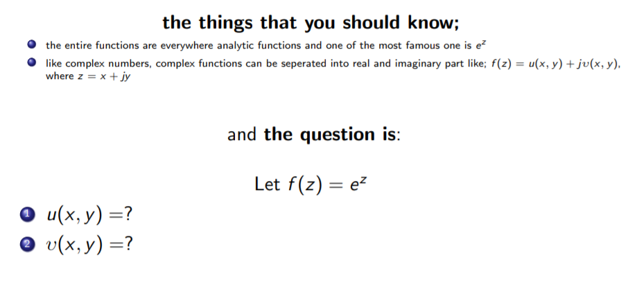 Solved the things that you should know; the entire functions | Chegg.com