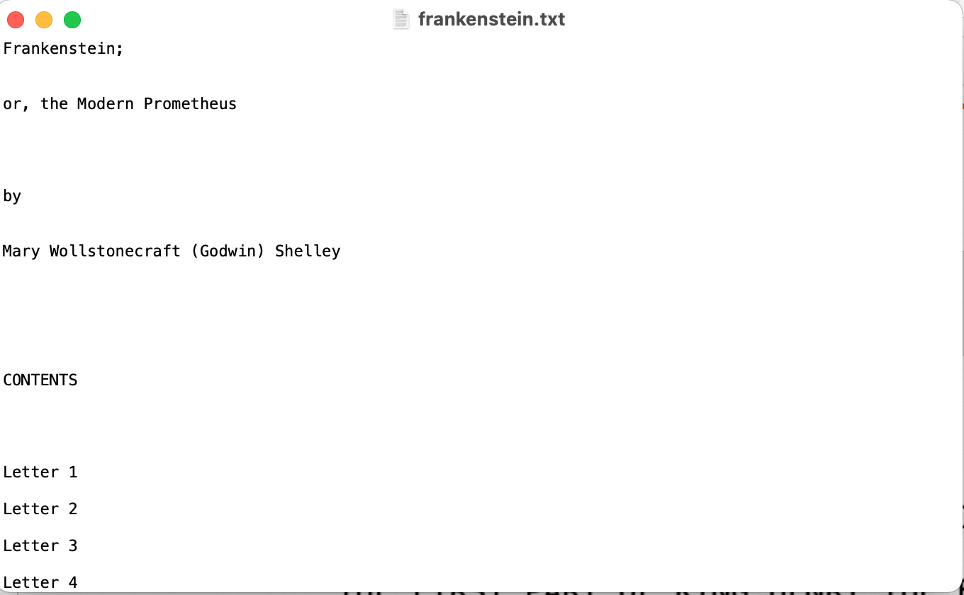 (PYTHON) Overview - Generating Text You likely have | Chegg.com