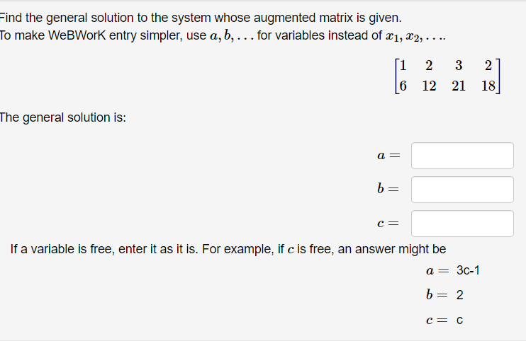 Solved Find the general solution to the system whose | Chegg.com