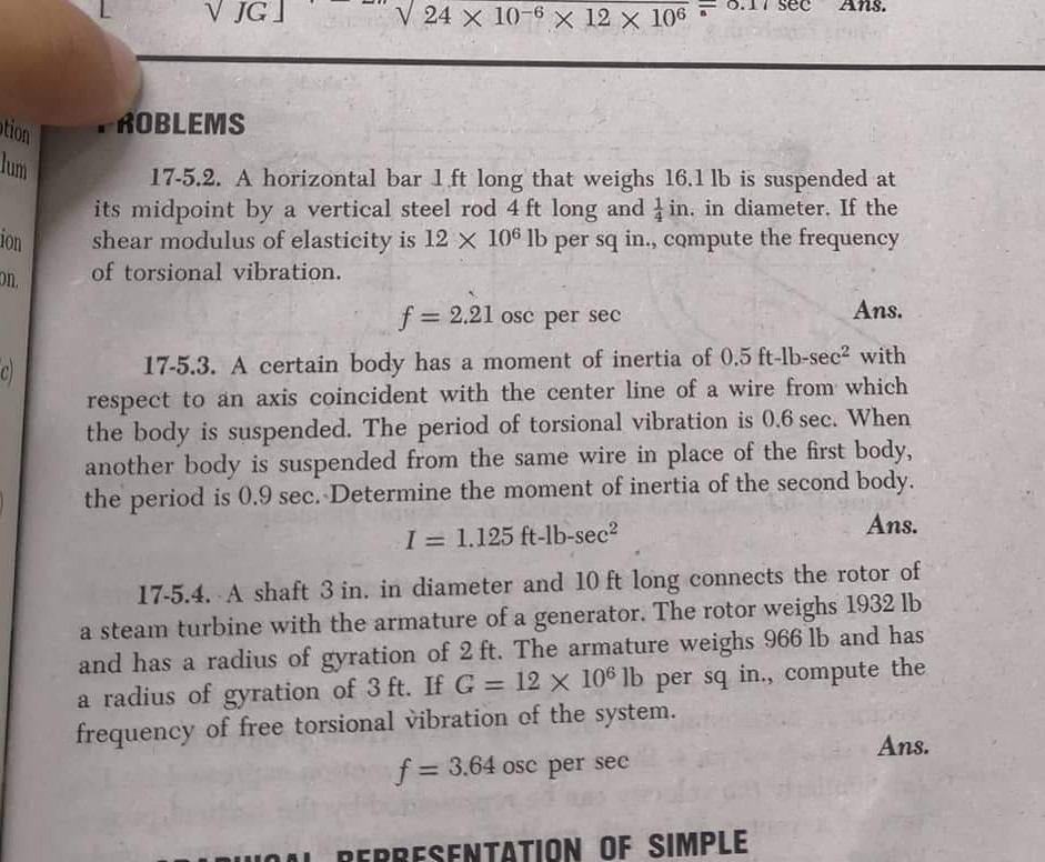 Solved ENGINEERING VIBRATIONS PROBLEMS. Show complete | Chegg.com