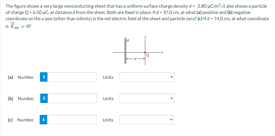 Solved The figure shows a very large nonconducting sheet | Chegg.com
