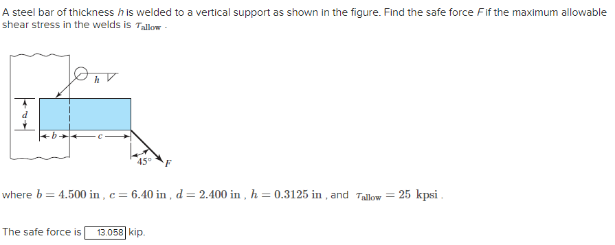 Solved Please help solve using the values listed and show | Chegg.com