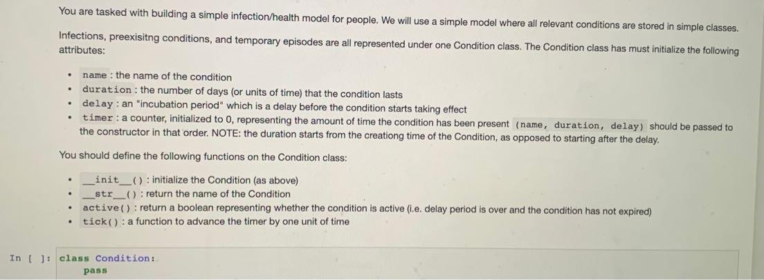 You are tasked with building a simple | Chegg.com