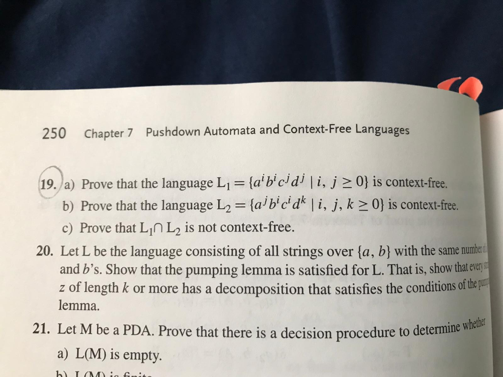 Solved 250 Chapter 7 Pushdown Automata and Context-Free | Chegg.com