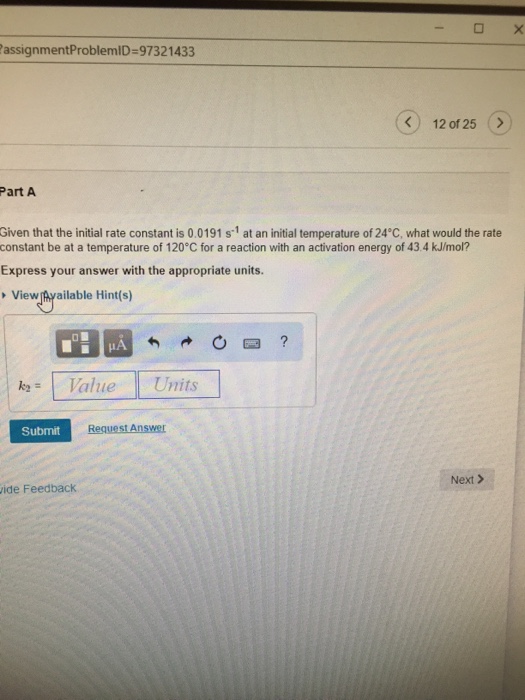 Solved Constants I Periodic Table The Arrhenius equation | Chegg.com