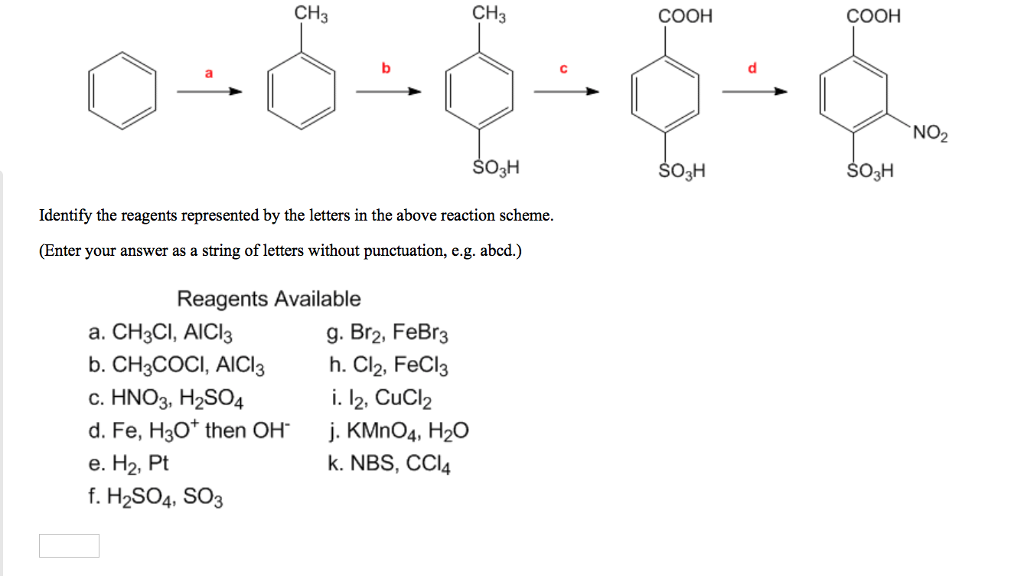 Solved CH3 CH3 COOH COOH NO2 03H O3H O3H Identify the | Chegg.com