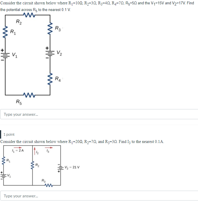 Solved Consider the circuit shown below where | Chegg.com